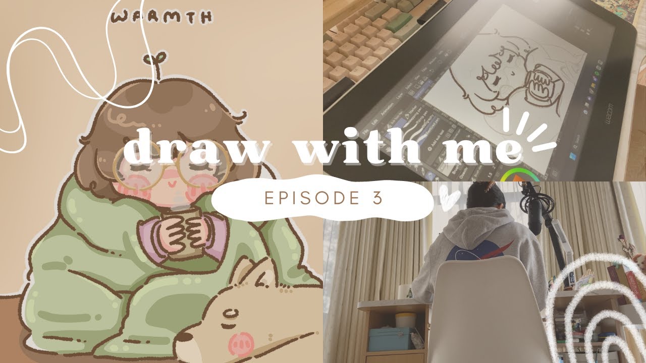 🌿Cozy draw with me - Episode 3 - YouTube