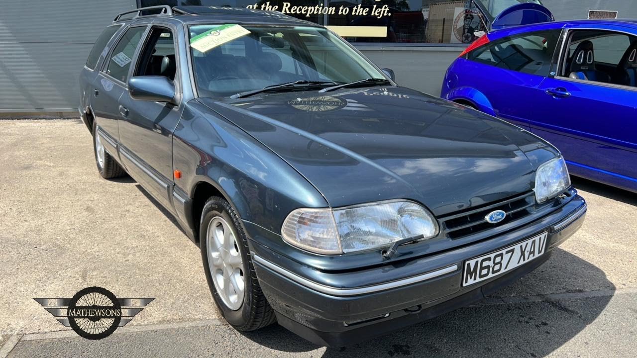 Ford Scorpio Estate Pink
