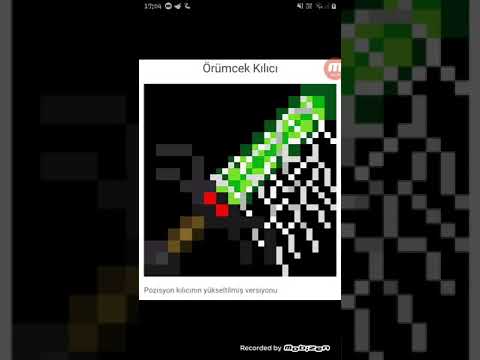 Minecraft pe elment kılıç modu efsane mod