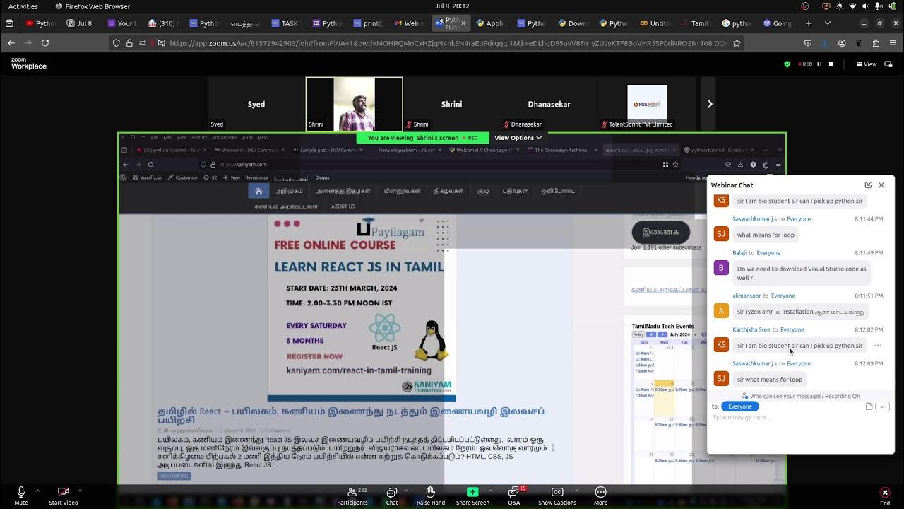 Python Meet & Greet - Part 2 | Parotta Salna - YouTube