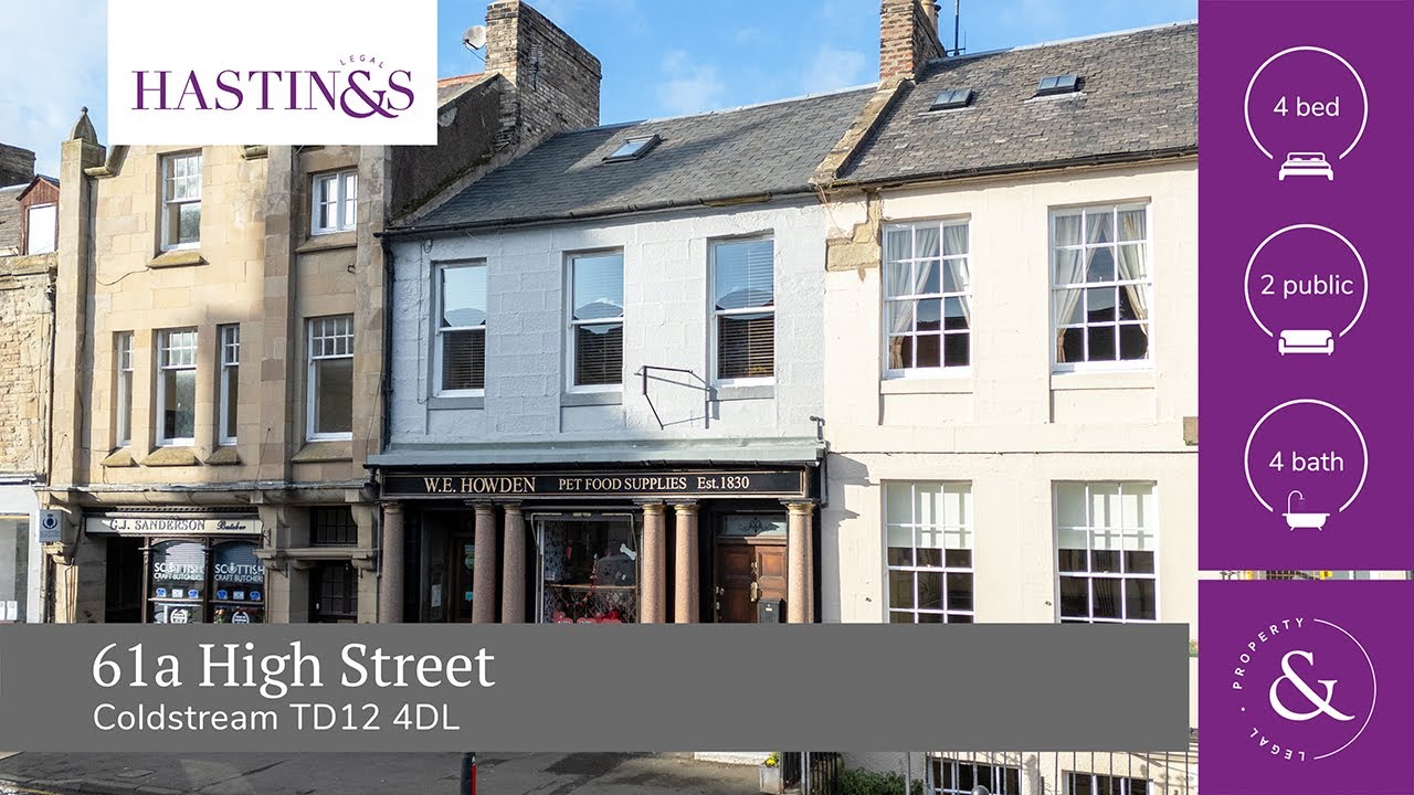 61a High Street, Coldstream TD12 4DL - Video Tour - YouTube