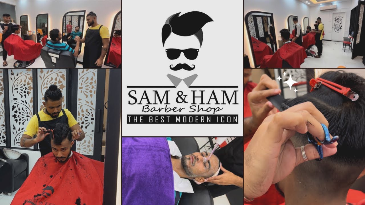 Moulvibazar ar modde best hair shop - Sam & Ham Barber Shop - YouTube