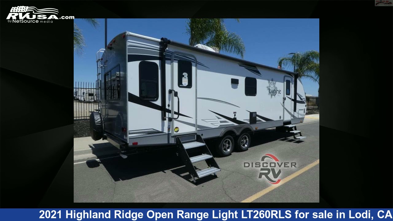 Eye-catching 2021 Highland Ridge Open Range Light Travel Trailer RV For ...