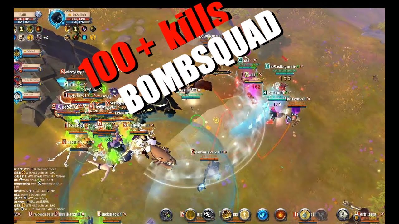 The Swedish Bombsquad (Albion Online) Montage - YouTube