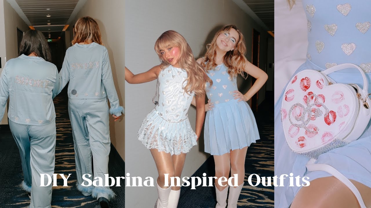 I Made SABRINA CARPENTER Inspired Outfits (Short N Sweet Tour Prep) 💋 ...