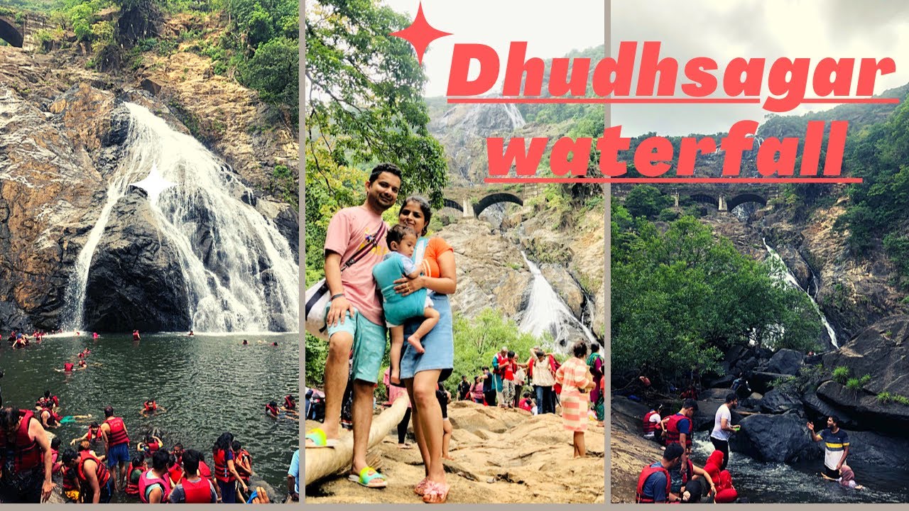Dhudhsagar waterfall ||Goa||old goa||Singham point|| Goa diaries ...