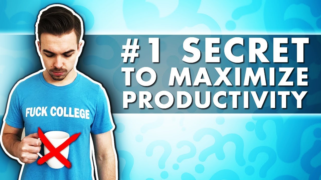 How I Optimize My Day for Maximum Productivity - YouTube