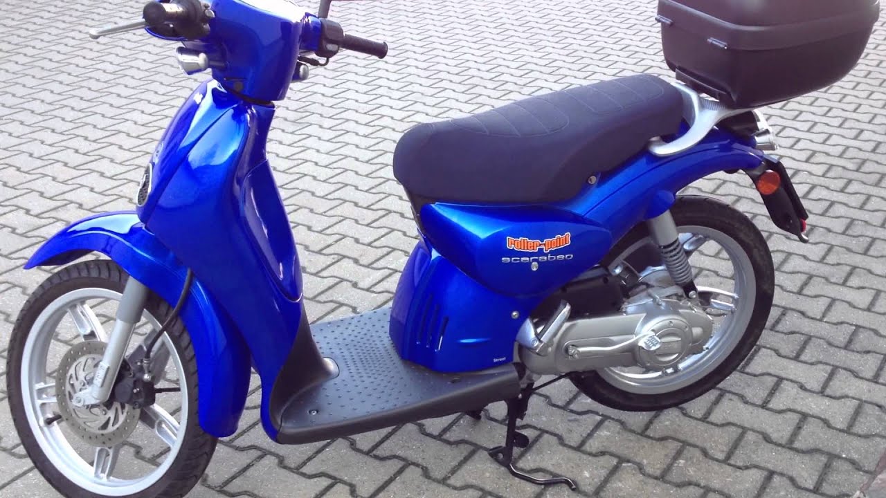 Aprilia Scarabeo 50 - YouTube