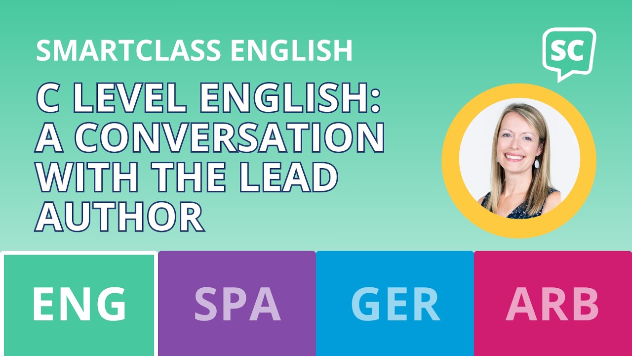 C Level English Curriculum: A Conversation with the Lead Author - YouTube