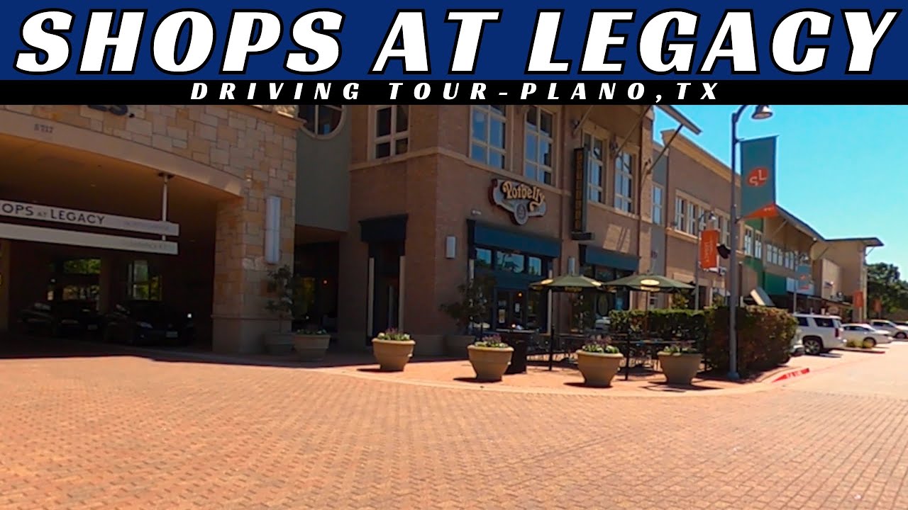 Shops at Legacy | Street View Tour | Things to do in Plano, TX - YouTube