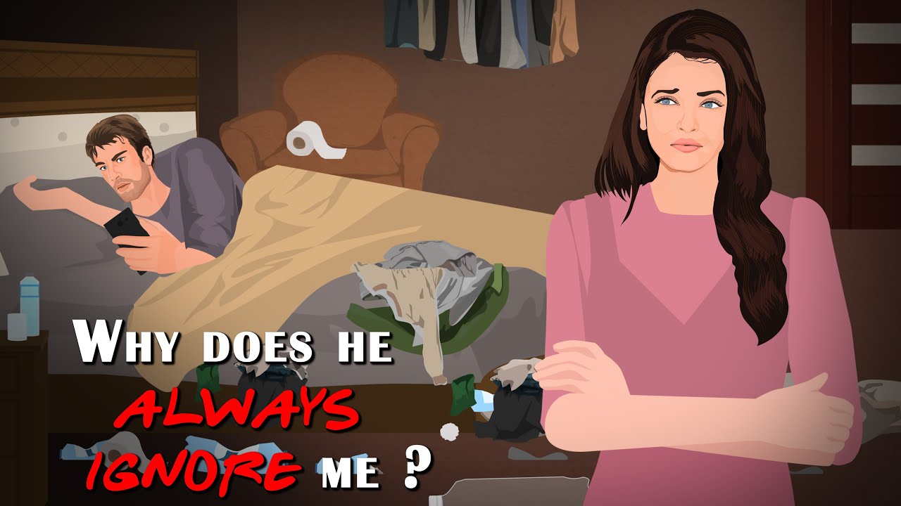 Why does He always Ignore Me? | Animated Horror Stories - YouTube