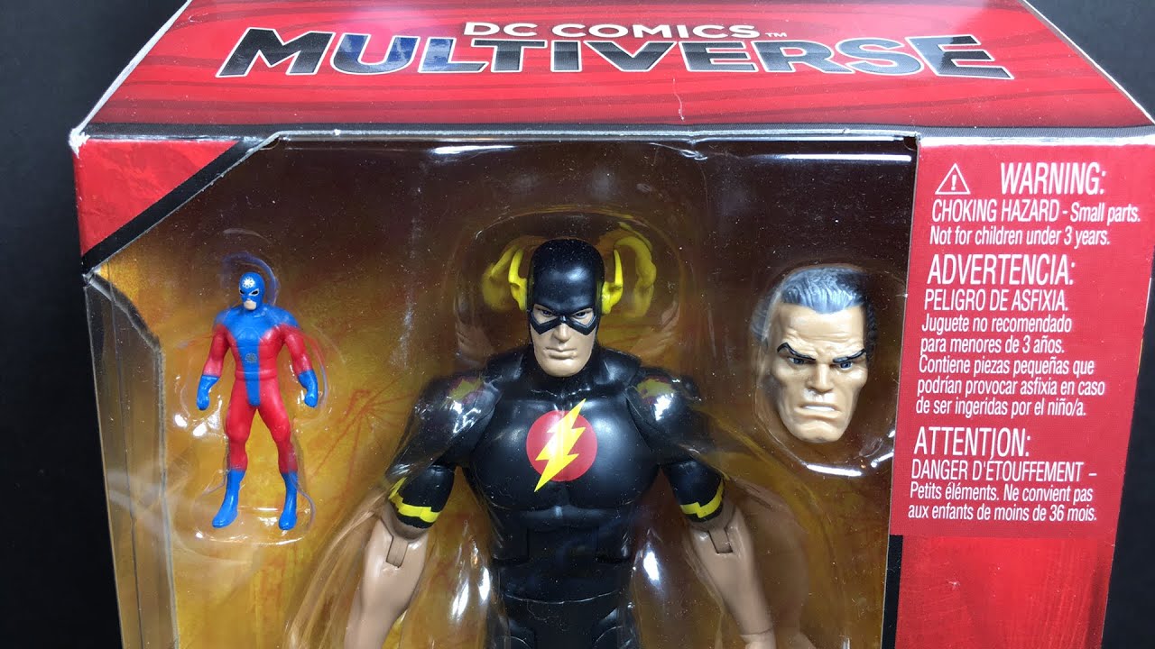DC Comics Multiverse The Flash and The Atom action figure review - YouTube