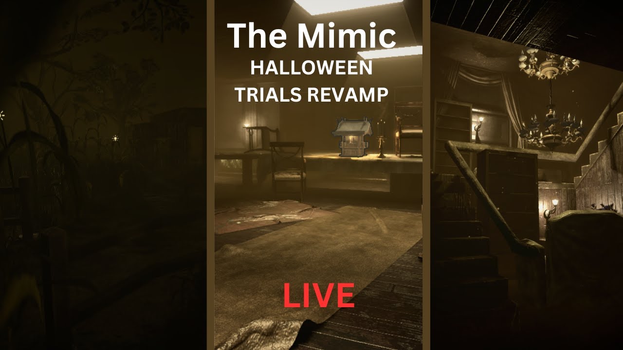 (ROBLOX) The Mimic - Halloween Trials REVAMP (LIVE) - YouTube