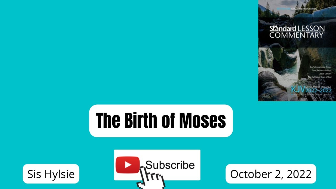 The Birth Of Moses International Standard Sunday School Lesson For the-birth-of-moses-international-standard-sunday-school-lesson-for