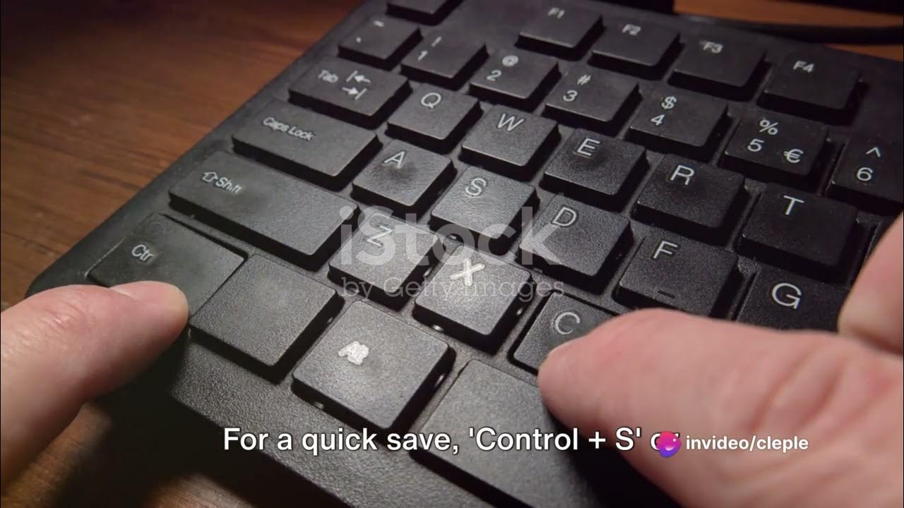 20 Basic Keyboard Shortcuts - YouTube