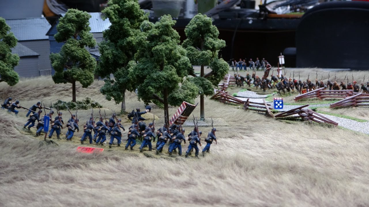 The Battle of Junction City! A Sharp Practice ACW Battle Report! - YouTube