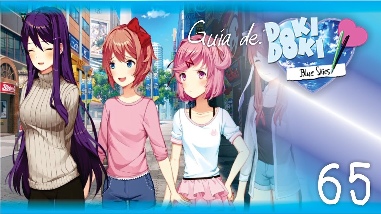 Doki Doki: Blue skies-Español- (Ruta Yuri) Parte 65: ¡El club siempre ...