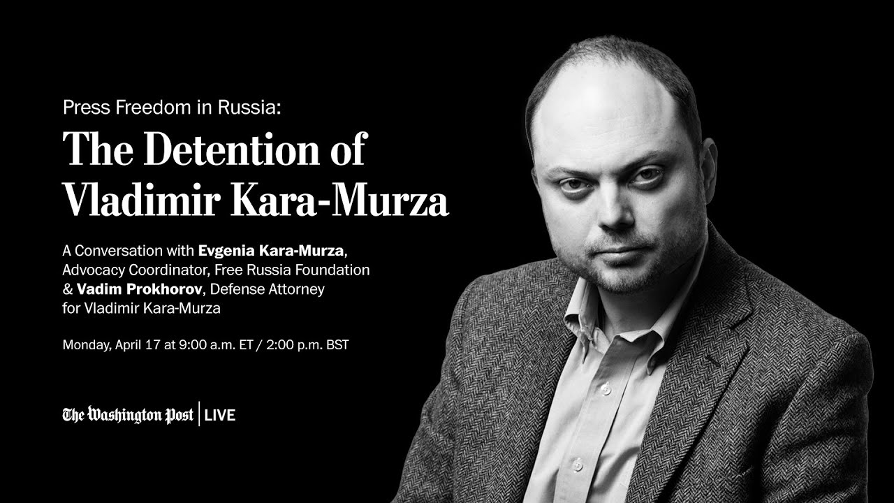 Vladimir Kara-Murza’s wife and defense attorney react to his formal ...