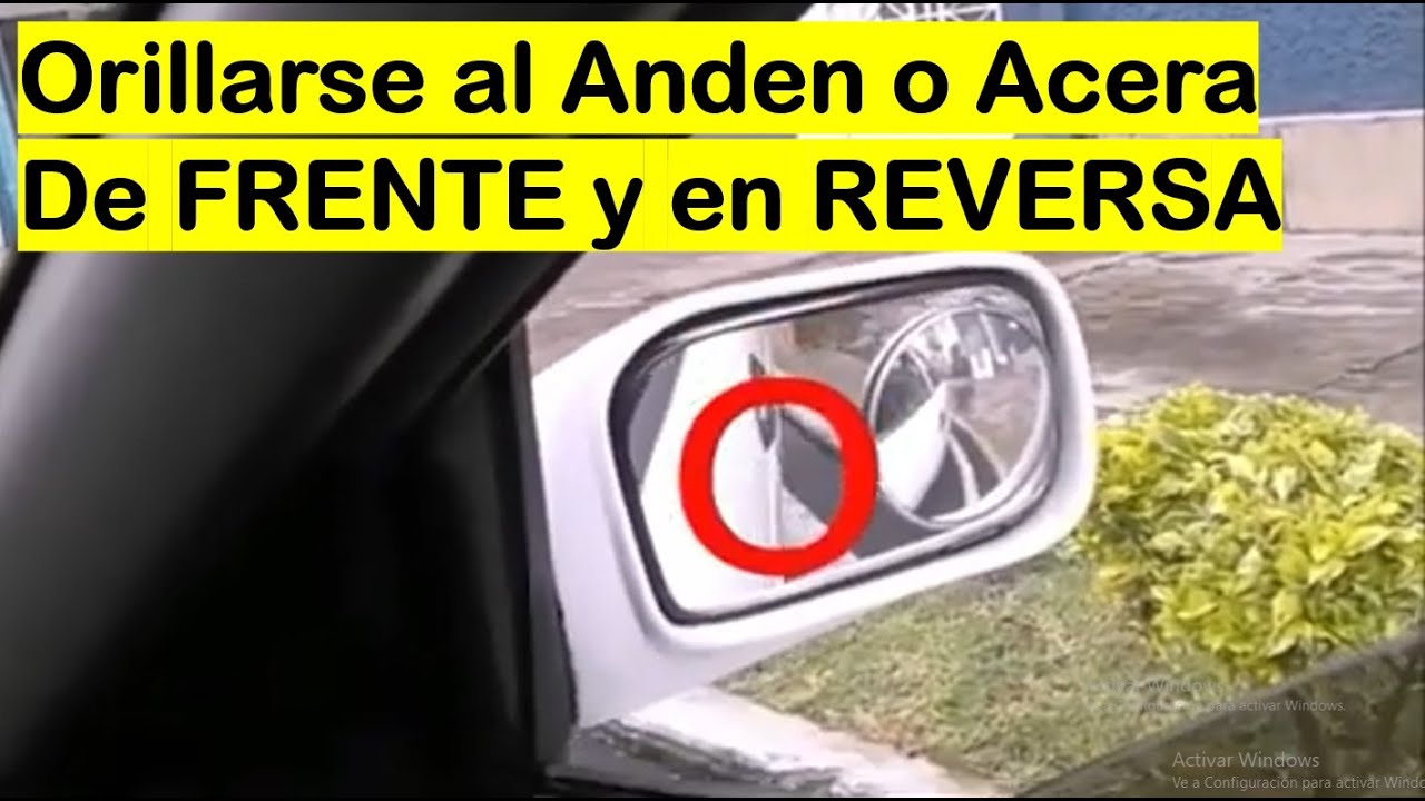 COMO ESTACIONAR en la calle; De Frente y en Reversa - YouTube