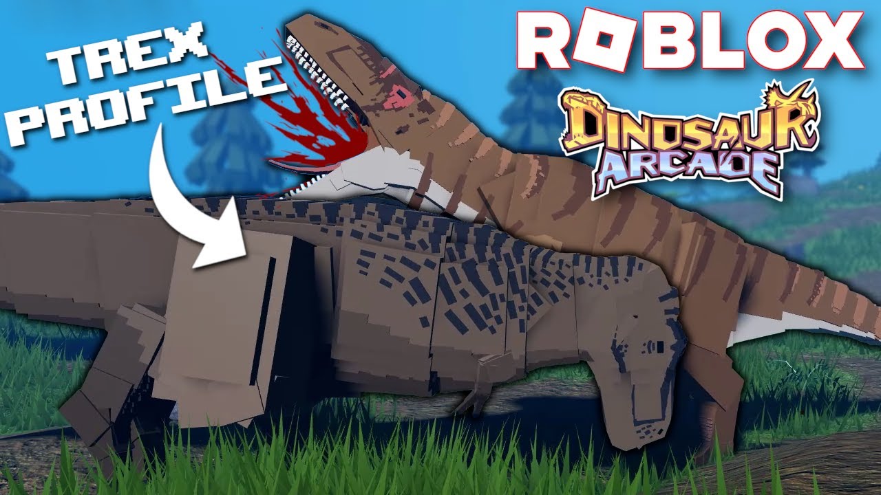 Prehistoric Profile - Tyrannosaurus Rex | ROBLOX Dinosaur Arcade - YouTube