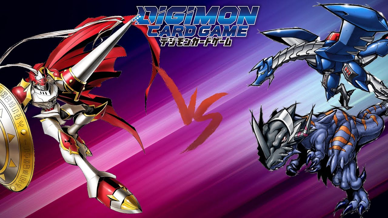 Gallantmon Vs Blue Flare Digimon TCG EX03 Format - YouTube