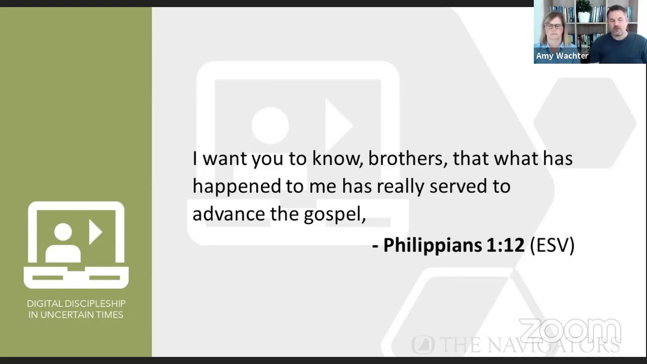 COVID Encouragements - Digital Discipleship in Uncertain Times - YouTube