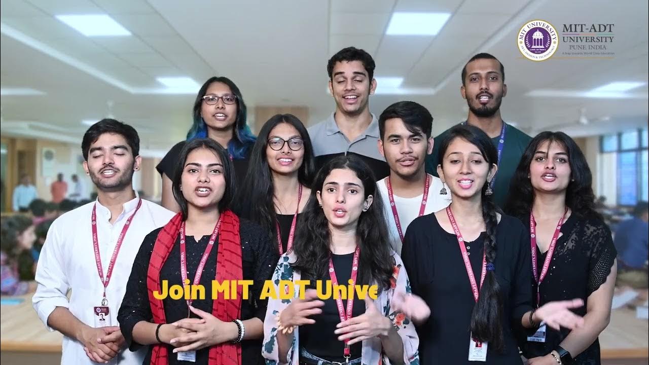 MIT-ADT University, Pune | Admission Open For AY 2023 - 2024 - YouTube