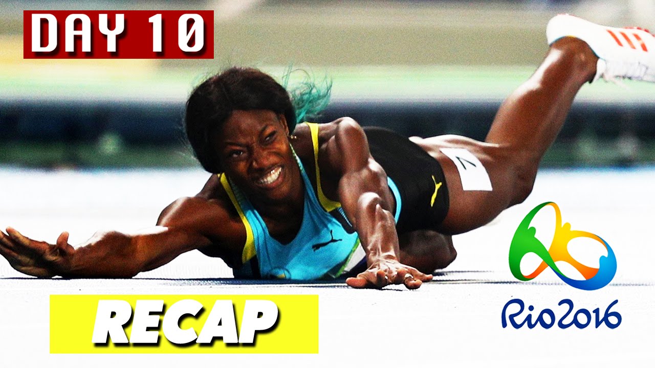 Rio Olympics 2016 Results, Highlights, Shaunae Miller Dive (Day 10 ...