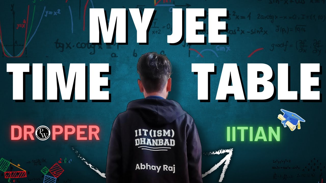 Turning JEE Goals into Reality: My IIT Time Management 🚀| Abhay Raj ...