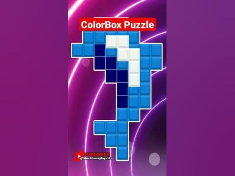 ColorBox Puzzle Dolphin part 2 | Short Gameplay Video - YouTube