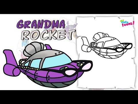 Little Einsteins: How to Draw Grandma Rocket | Drawing Tutorial - YouTube