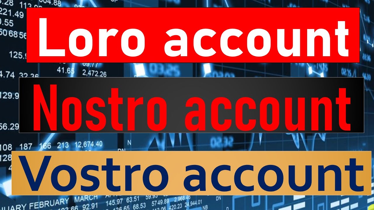 NOSTRO, VOSTRO, LORO Account - YouTube