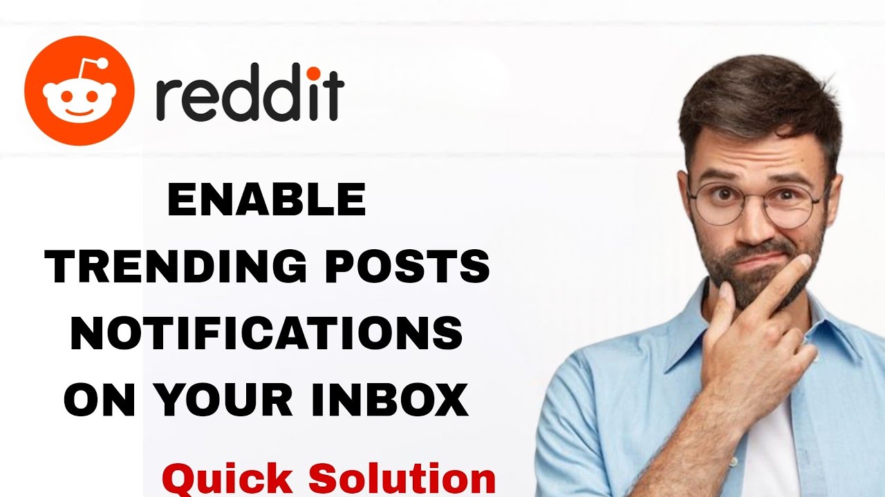 How To Enable Trending Posts Notifications On Your Inbox On Reddit App ...