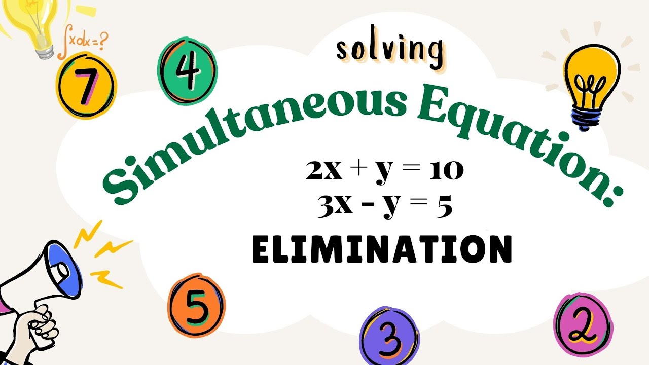 GCSE Math (2025)- How to Solve Simultaneous Equations Using the ...