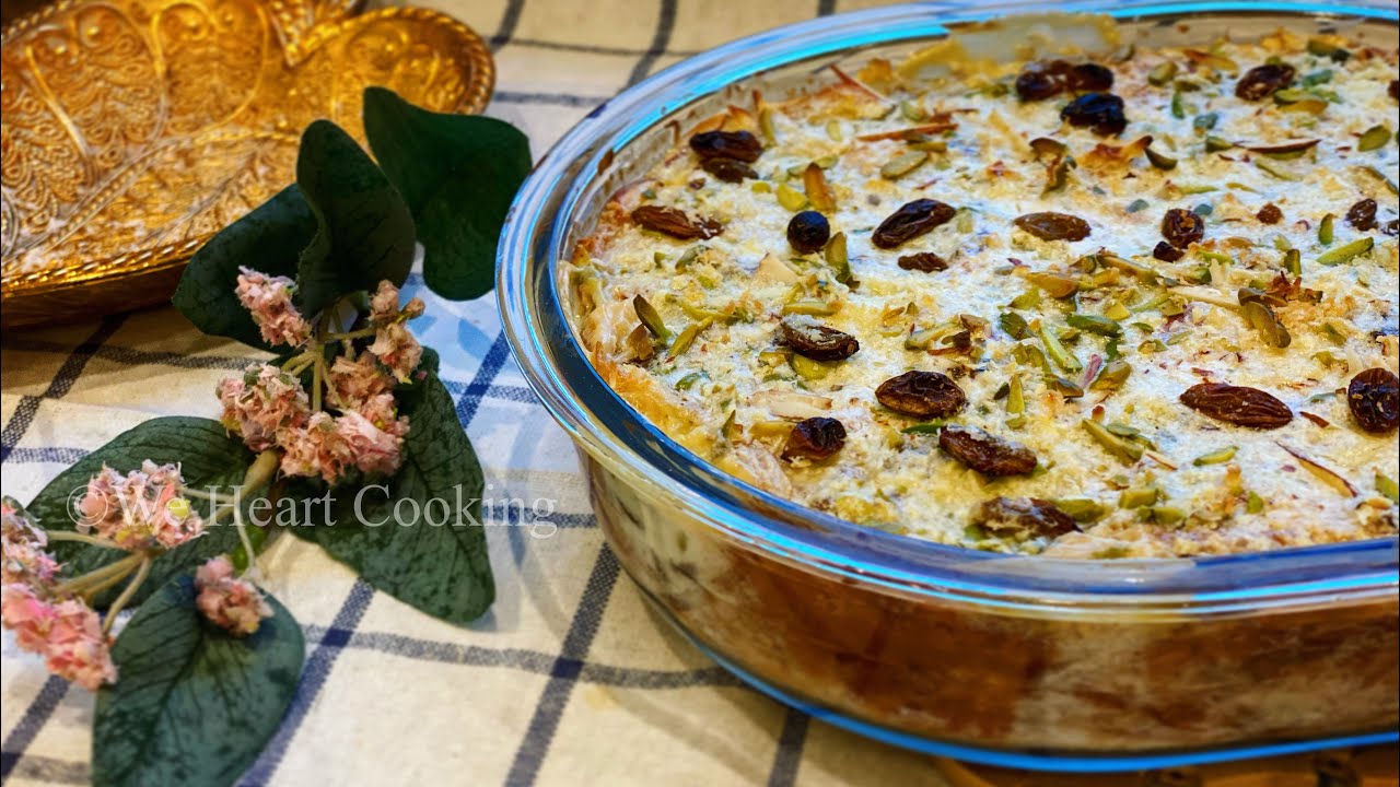 Umm Ali (Egyptian Dessert) using Croissants || Omali || Om Ali || ام ...