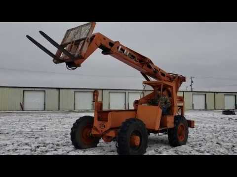 Lull Model 844-TT-34 Highlander Telehandler - YouTube