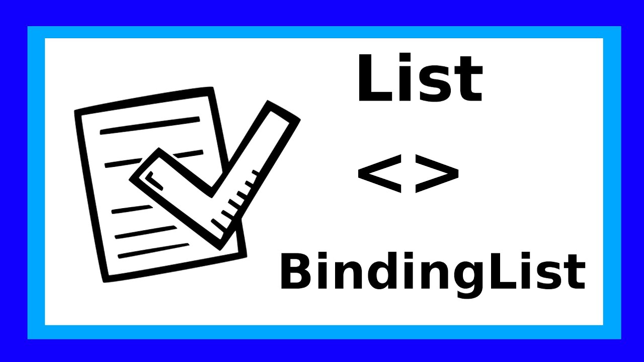 VB.NET Unterschied List BindingList Of [HowTo #058] - YouTube