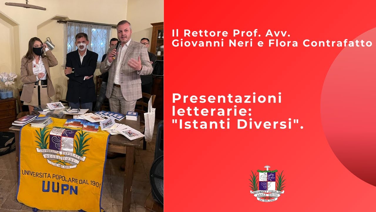 Il Rettore Prof. Avv. Giovanni Neri e Flora Contrafatto. - YouTube