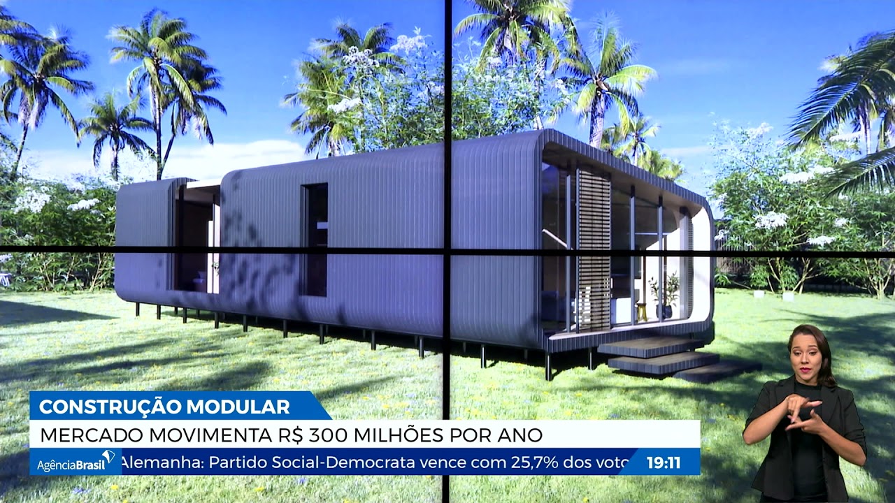 Interesse pelas construções modulares cresce no Brasil - YouTube