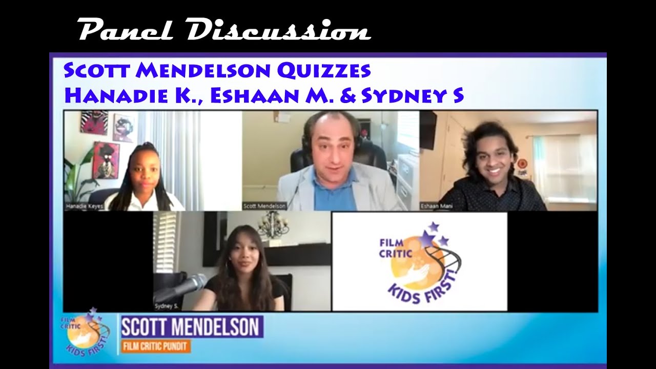 Scott Mendelson Quizzes Three KIDS FIRST! Film Critics About Their ...