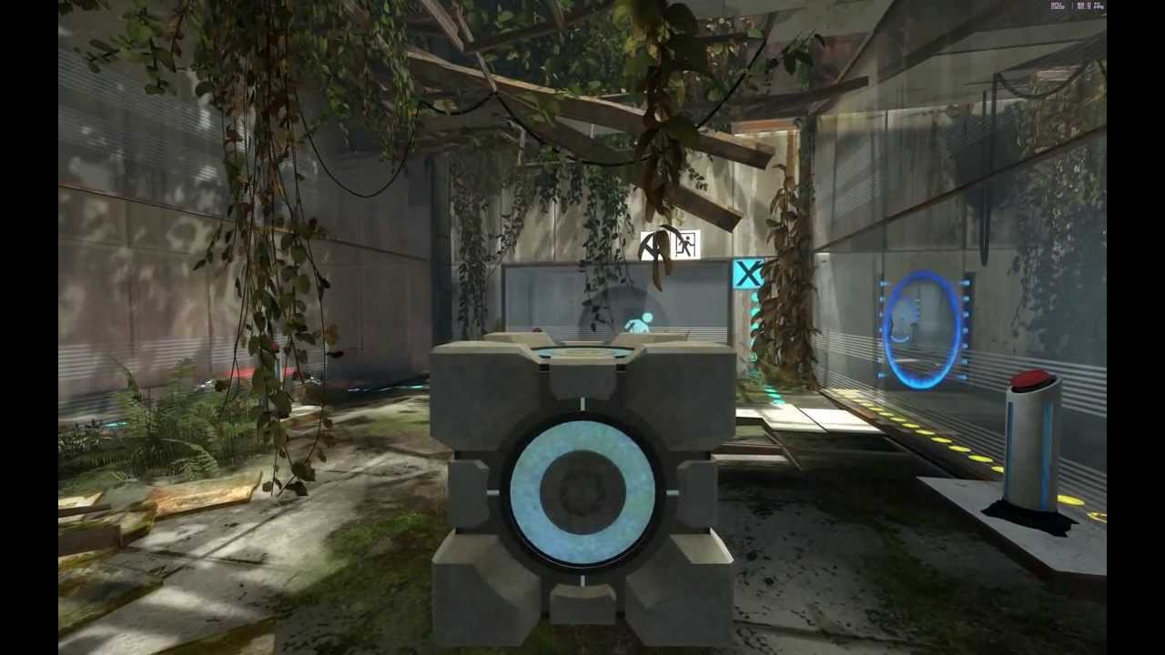Portal 2 Walkthrough: Chapter 1, The Extended Relaxation Chamber (Let's ...