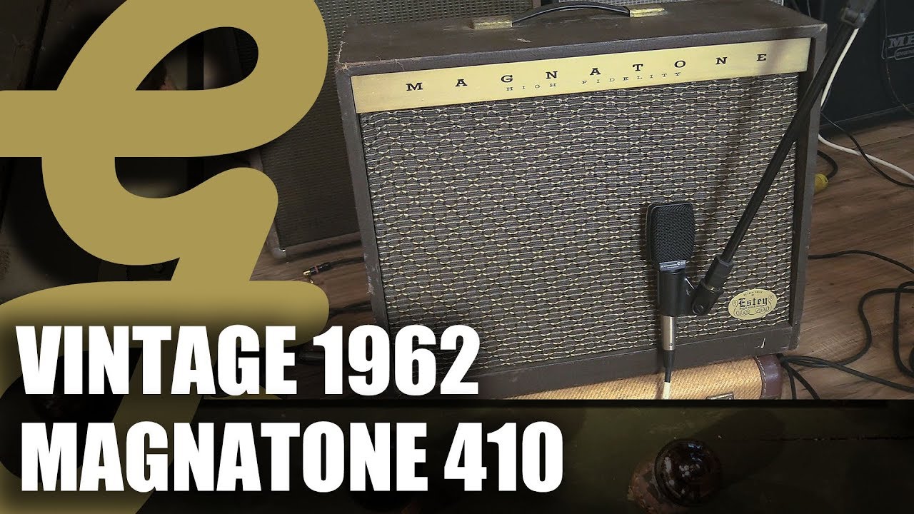 Vintage 1962 Magnatone 410 - YouTube