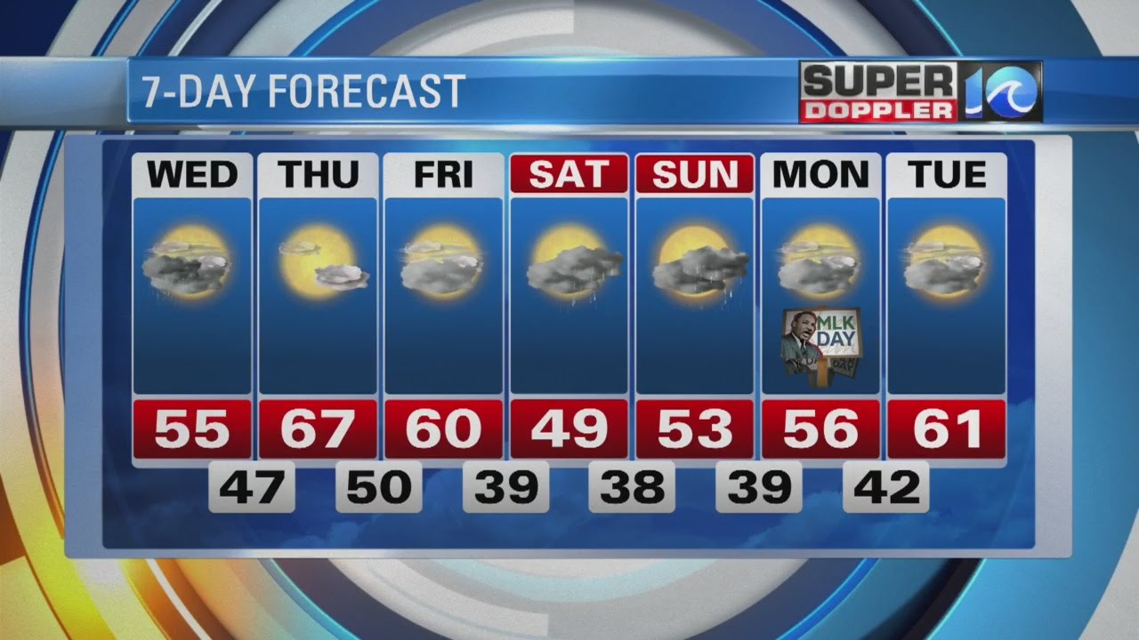 Super Doppler 10 Overnight Forecast - YouTube