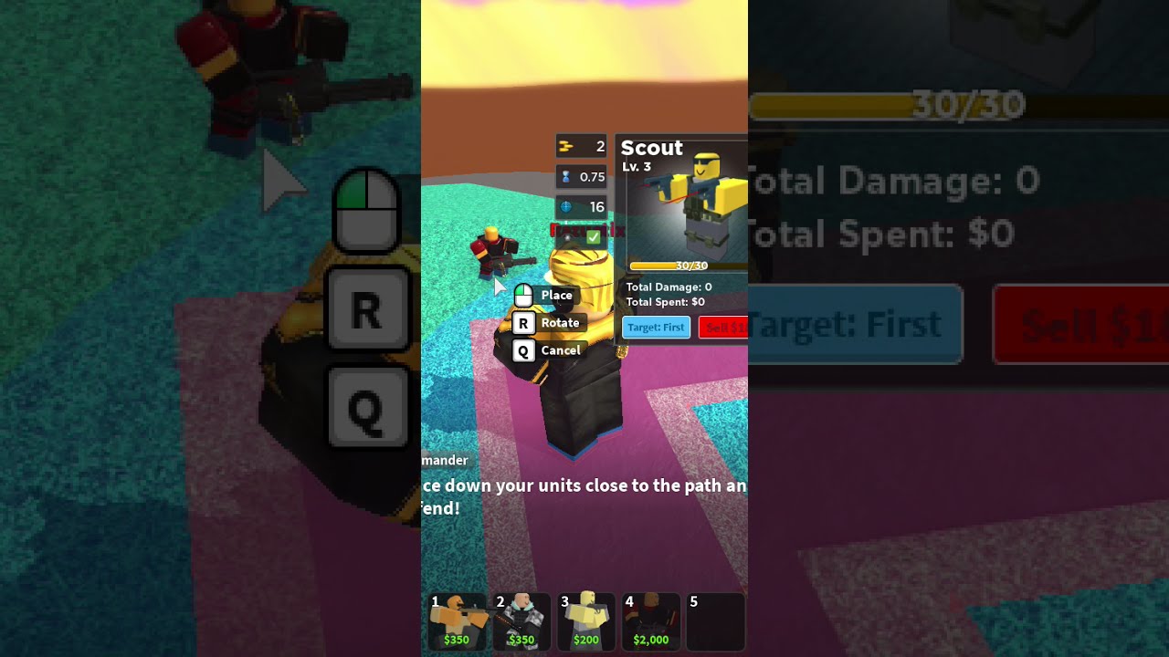 New Placements and Keybinds for Towers! Tower Defense Simulator - YouTube