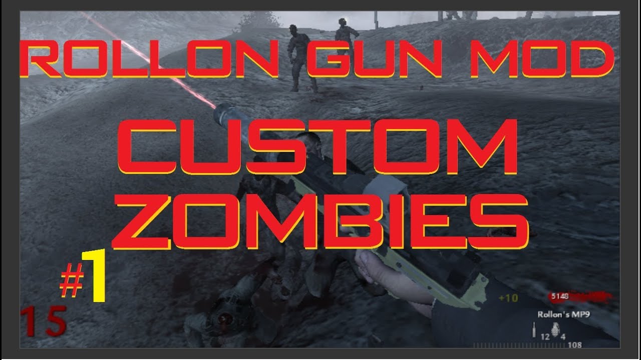 Cod WAW Customs: Rollon Gun Mod Pt.1 - YouTube