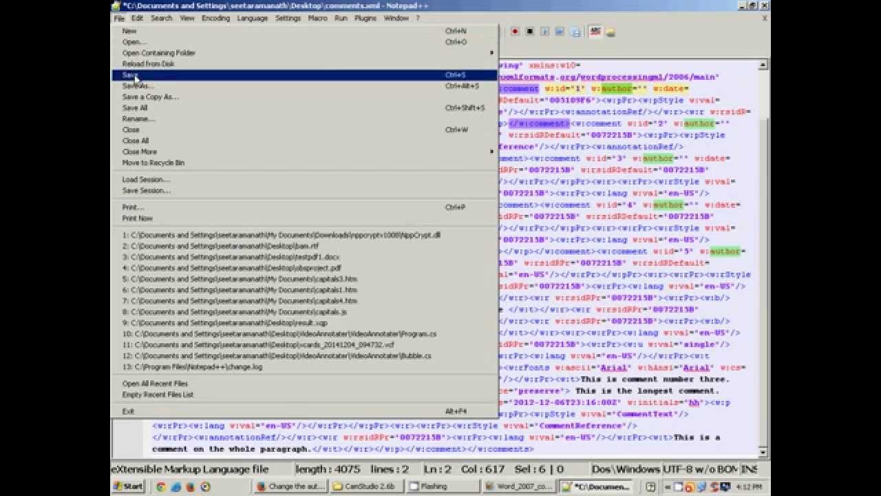 Remove Reviewer Names In Word 2007 Comments YouTube remove-reviewer-names-in-word-2007-comments-youtube