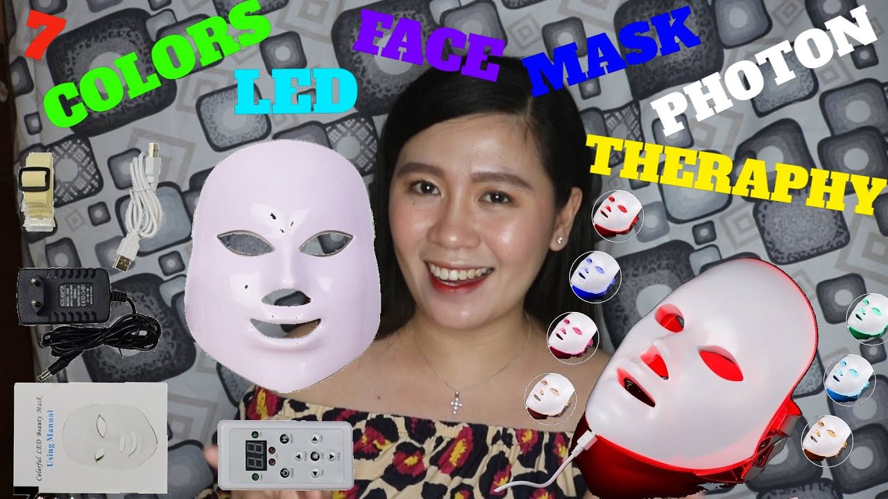 CELLRETURN DUPE | LEE MIN HO MASK | 7 COLOR LED PHOTON MASK | LIGHT ...