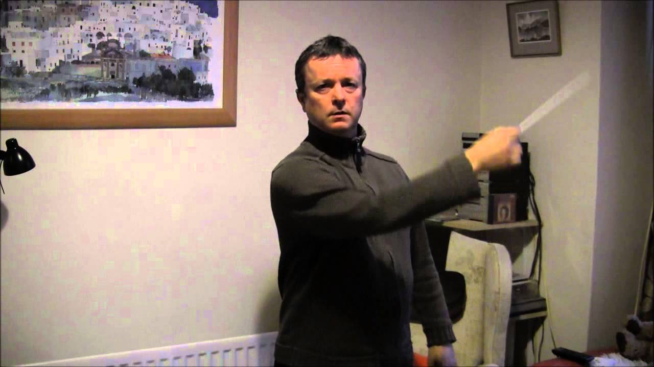 Baton hold & exercises - YouTube
