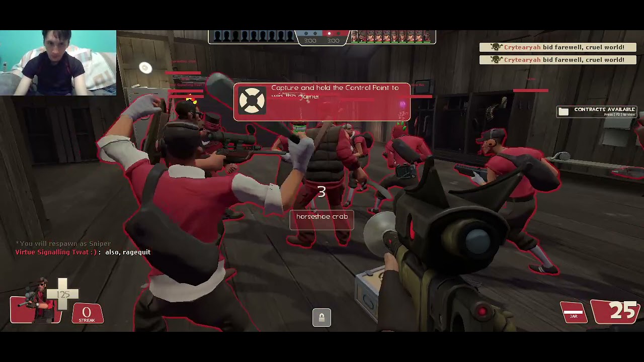 Team Fortress 2: invisible spy headshot - YouTube