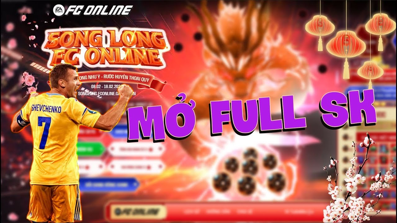 SONG LONG FC ONLINE - Mở Thẻ Tối 30 TẾT - YouTube